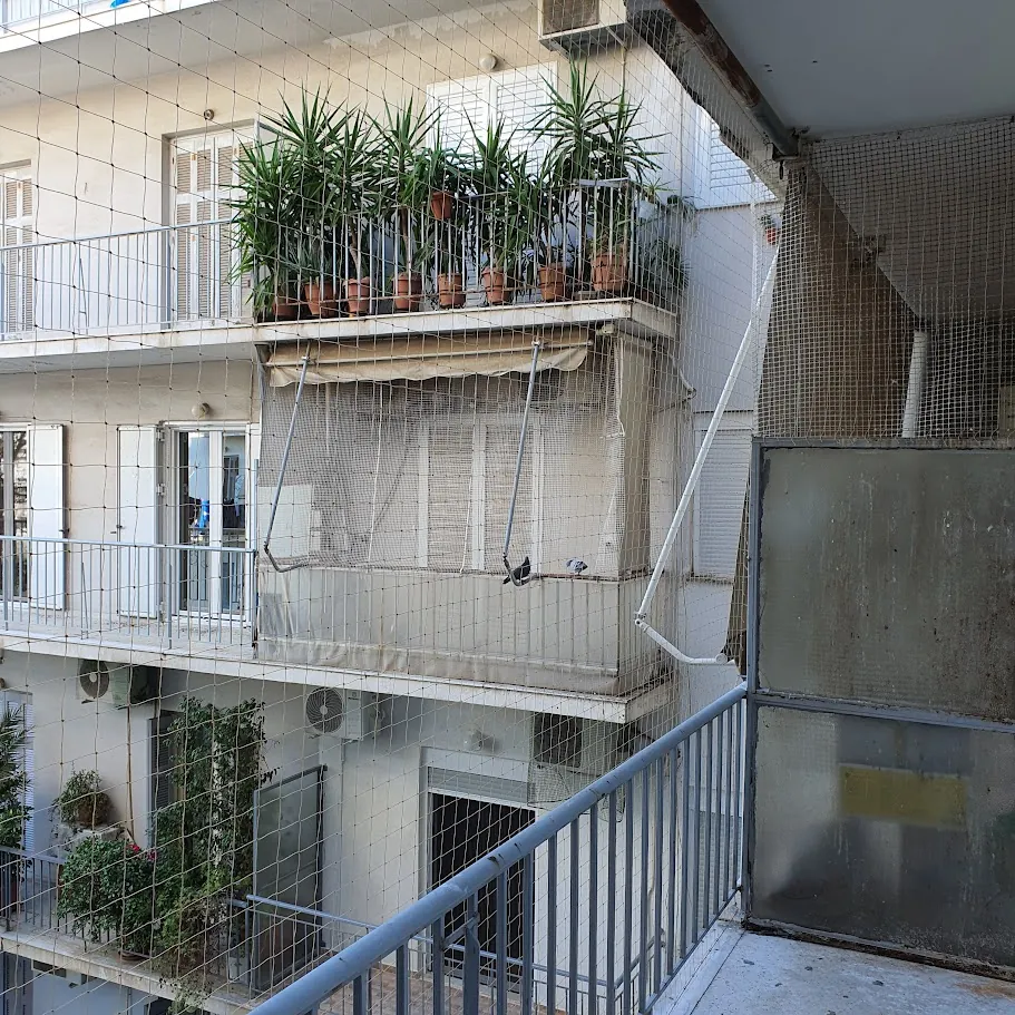 Απώθηση Περιστεριών απο Μπαλκόνι - Μόνιμη Απώθηση
